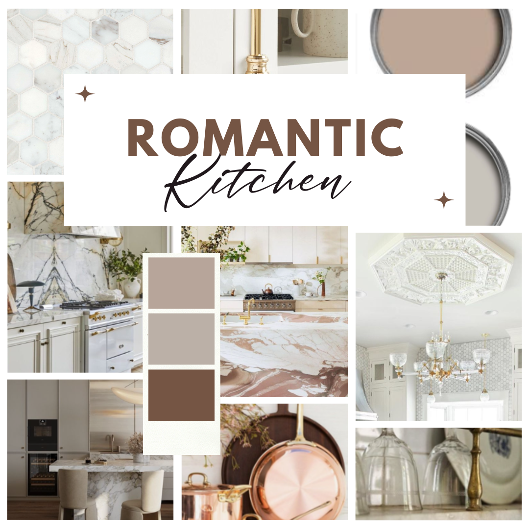 Valentine's Day Romantic Kitchen & Bath Mood Boards